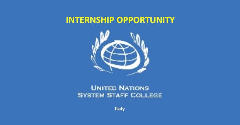 PAID Internship and Fellowships at the United Nations System Staff ...