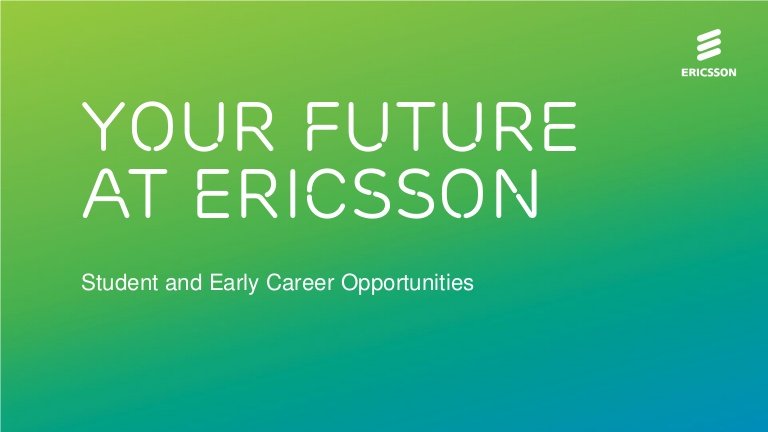 Ericsson Nigeria Graduate Programme July 2023 for Engineering Graduates