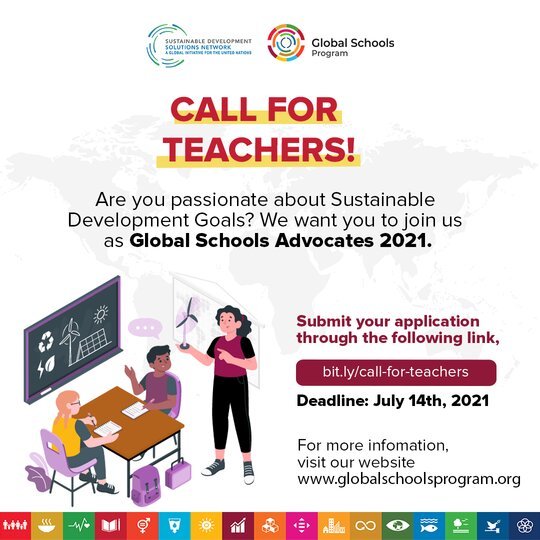 UN Global Schools Advocates Program 2021 for Teachers Worldwide