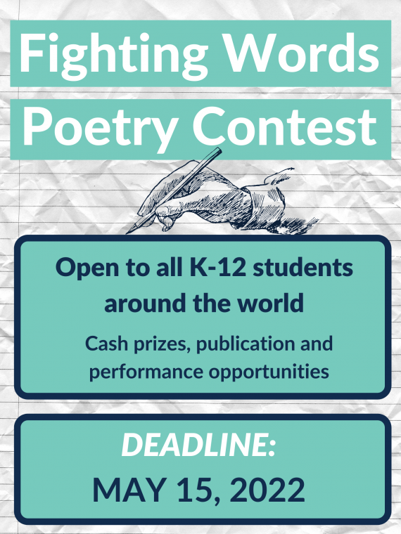 Pulitzer Centre Fighting Words Poetry Contest 2022 For Secondary School Pulitzer Centre Fighting Words Poetry Contest 2022 For Secondary School