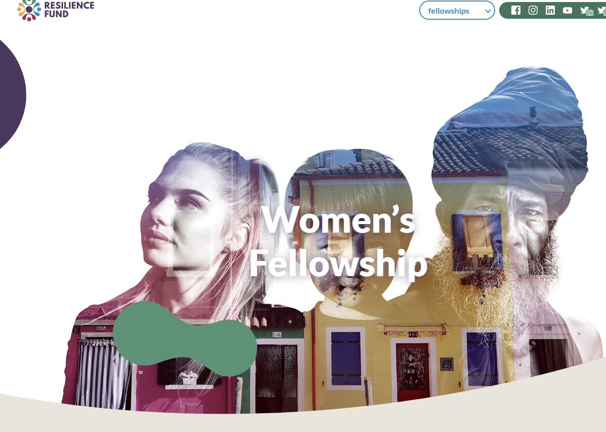 Resilience Fund Women's Fellowship 2024 for women leaders