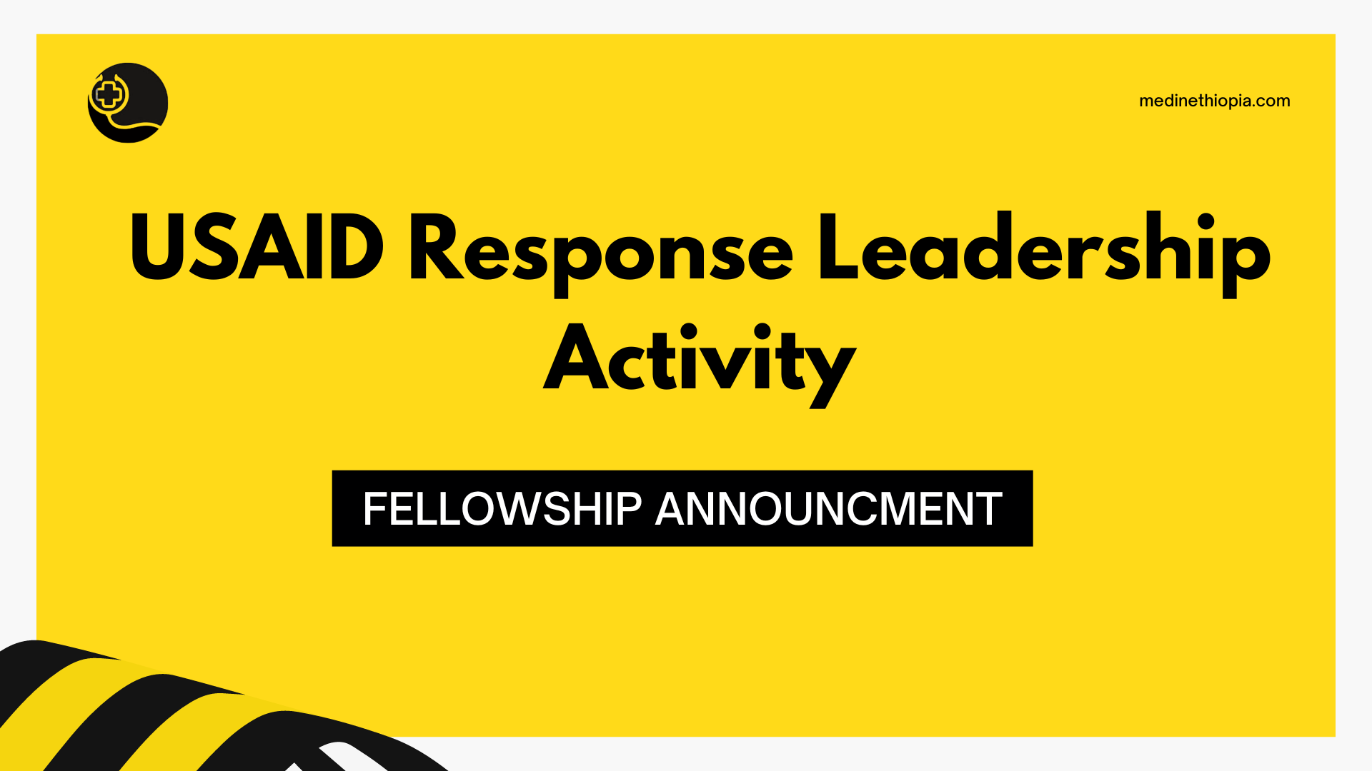 ETHIOPIA: USAID Response Leadership Activity Fellowship Program Cohort ...