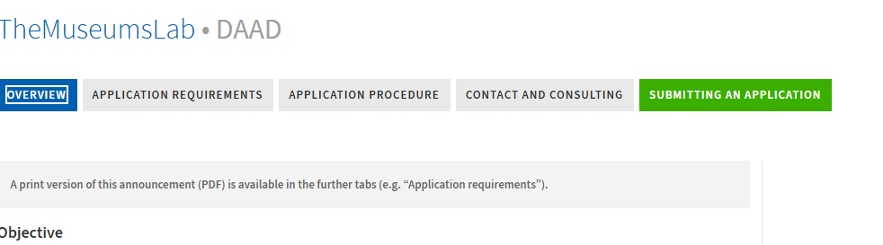 Fully Funded DAAD TheMuseumsLab 2025 Funding Programme for African ...