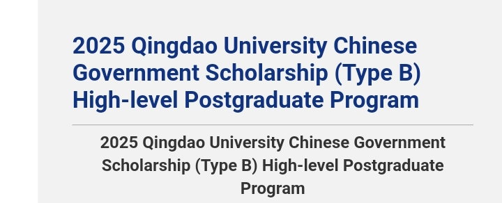 Chinese Government is Offering Scholarship Opportunities To ...