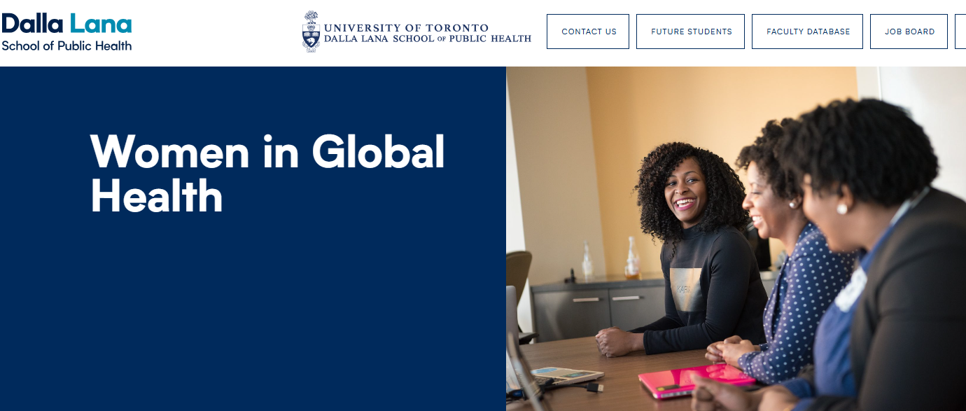 Dalla Lana School of Public Health Women in Global Health Leadership ...