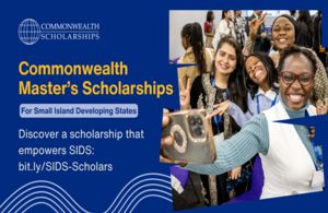 Commonwealth Master’s Scholarship Stream 2026 for Small Island ...