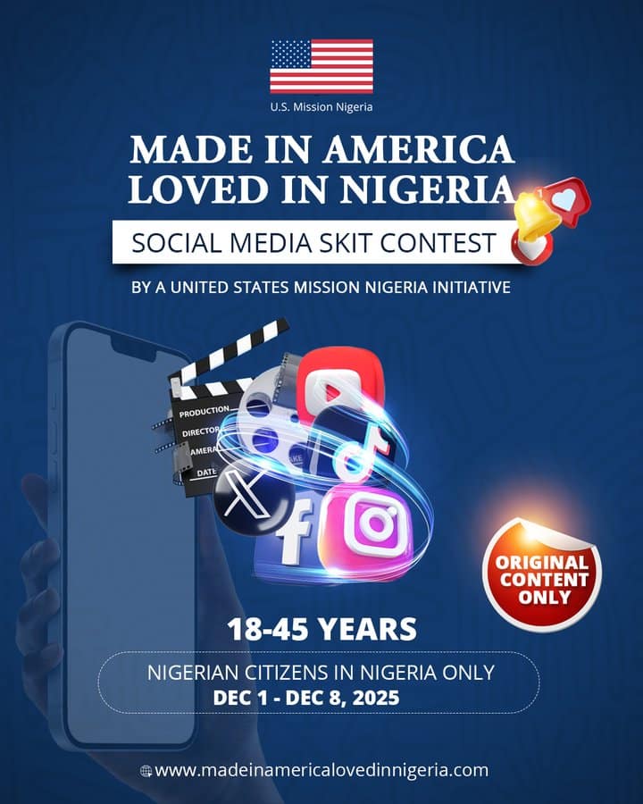 Apply: U.S. Mission Made in America-Loved in Nigeria Social Media Skit ...