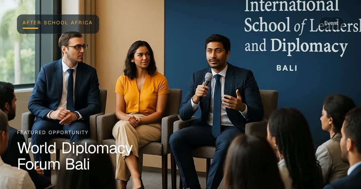 World Diplomacy Forum Bali 2026 | 100+ Scholarships for Global Youth ...
